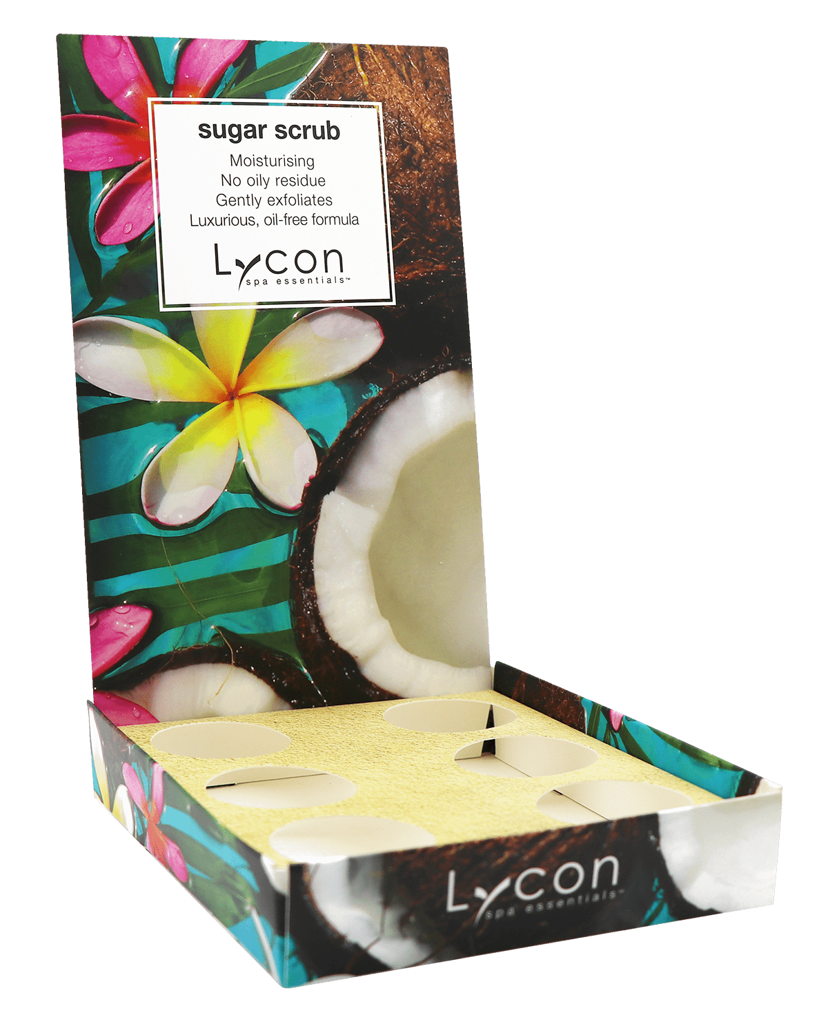 7DS3531| Mini Sugar Scrub Display Box