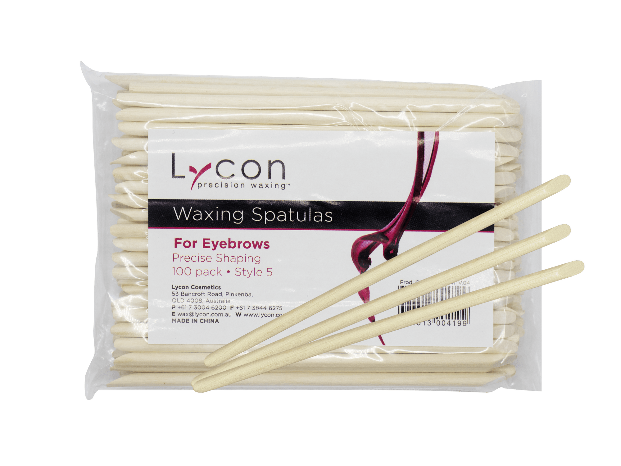 5GL3041 | SPATLER RUNDE 100 stk. (PRECISE SHAPING FOR EYEBROWS)